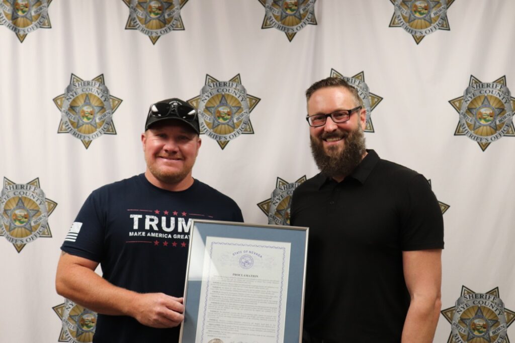 Honoring a Hero: Assemblyman Hafen Presents Proclamation to Former ...