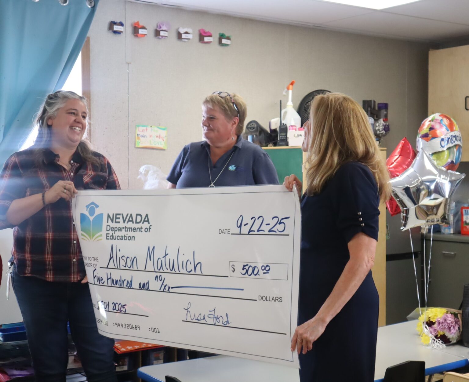 Mt. Charleston Elementary’s Alison Matulich Honored as 2025 Nevada ...
