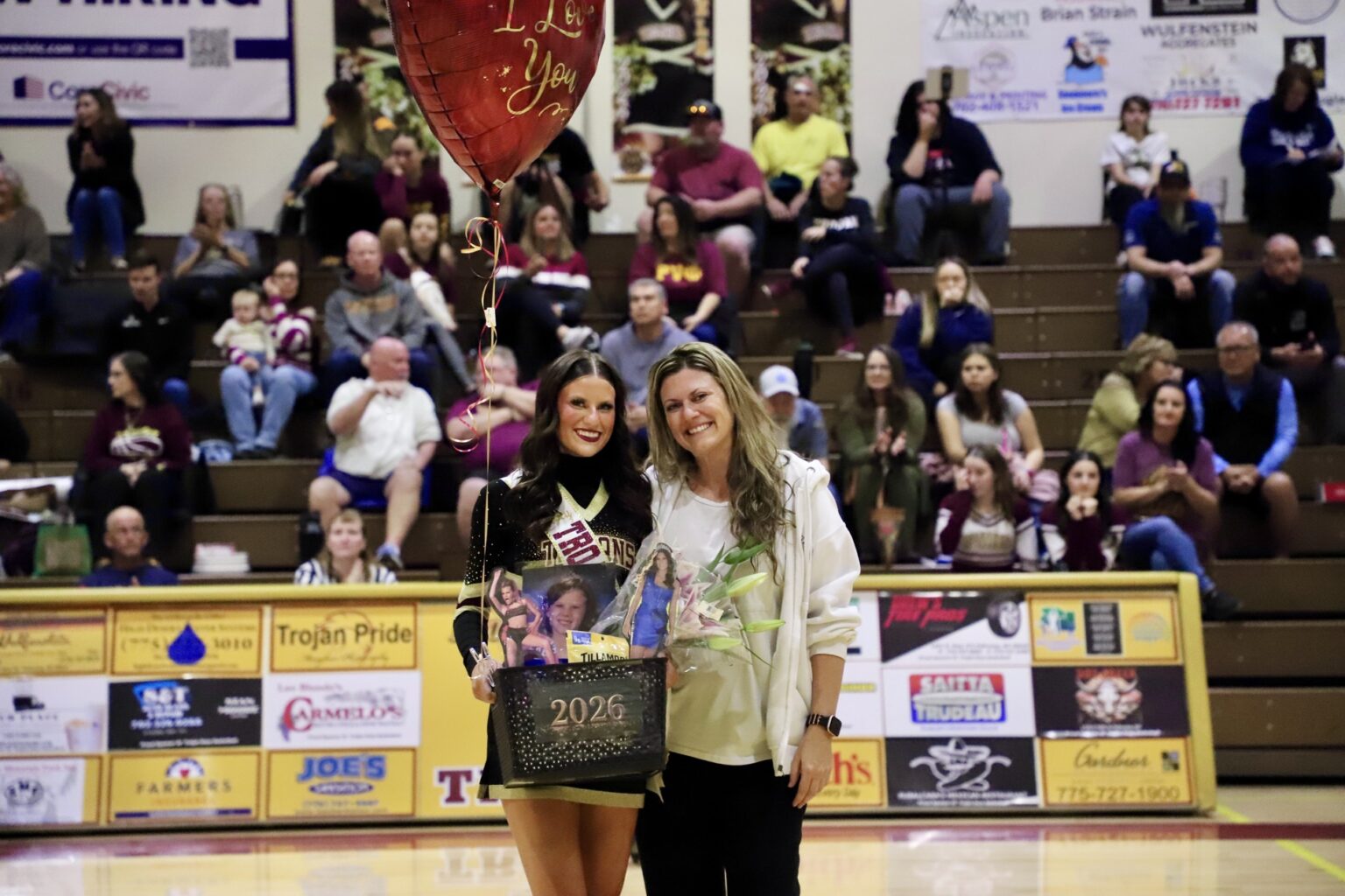 Senior Night Showcases Heart as Lady Trojans Battle Boulder City in ...